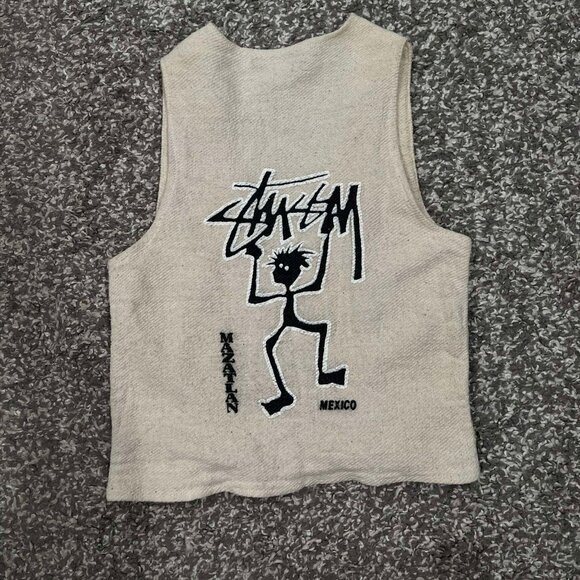 Other | Stussy X Mexico Mazatlan Rare Vintage Y2k Streetwear Baja Vest ...